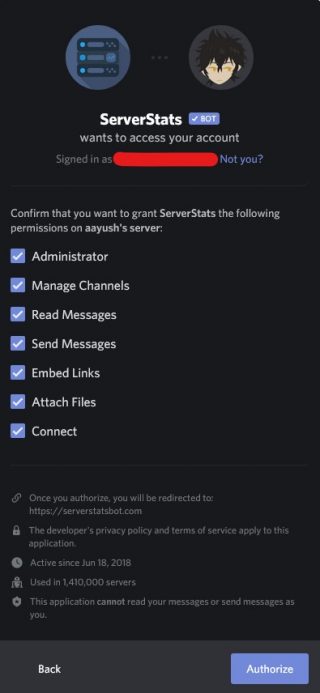 How to Use Server Stats bot discord [Server Stats bot commands]